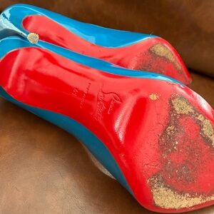 Christian Louboutin | Shoes | Christian Louboutin Vibrant Blue So Kate ...